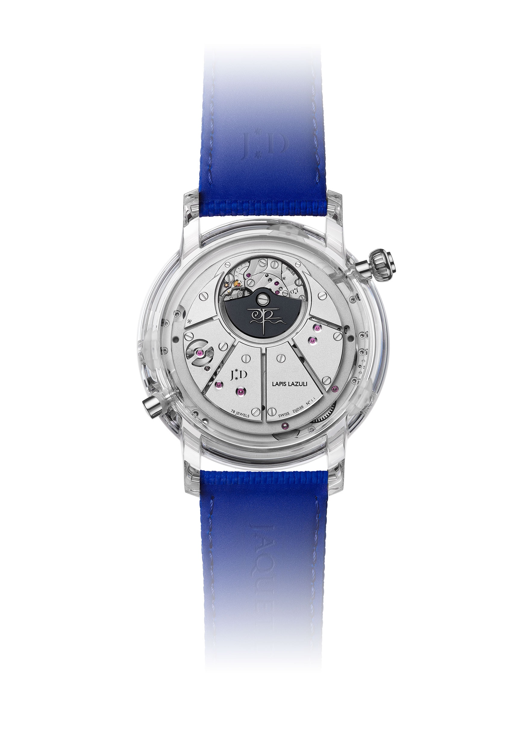 Dragon Automaton Sapphire - Lapis Lazuli - Press | Jaquet Droz