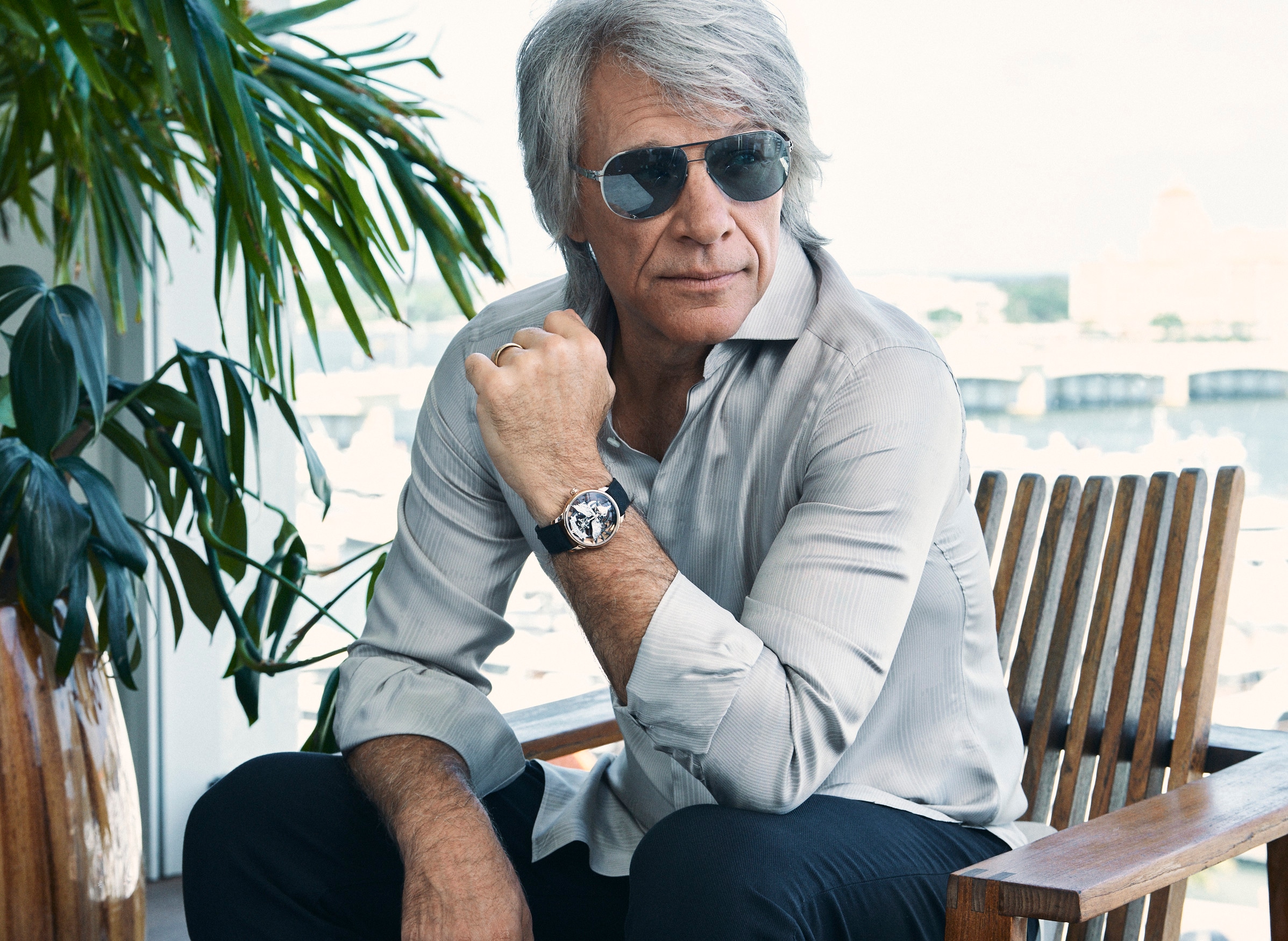 Tourbillon Skelet Red Gold - Bon Jovi - Press | Jaquet Droz